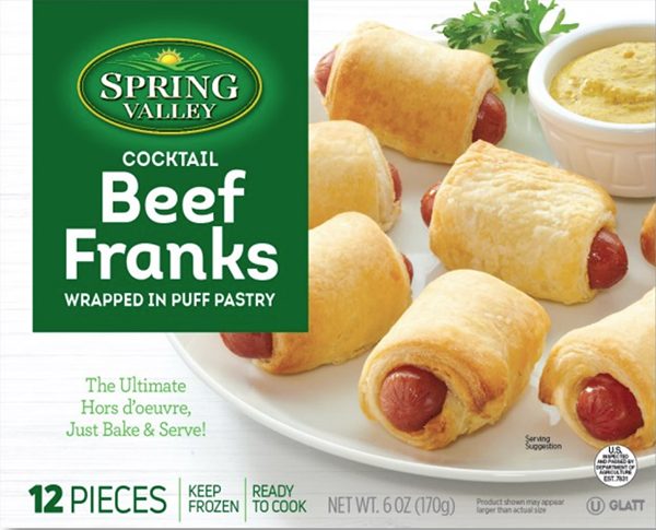 Spring Valley Cocktail Beef Franks Appetizers » Yoshon.com