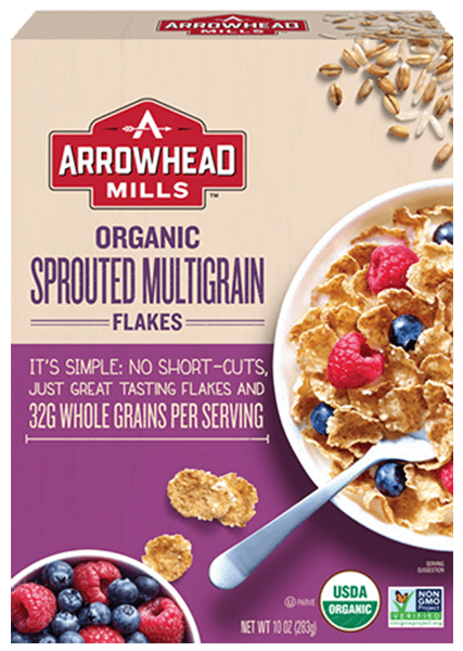 Arrowhead Mills Organic Sprouted Multigrain Flakes » Yoshon.com