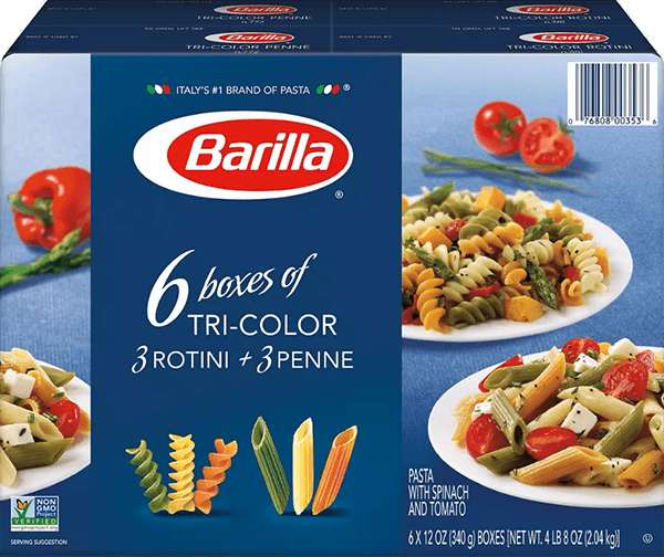 Barilla Tri-Color Pasta (Made in USA) » Yoshon.com